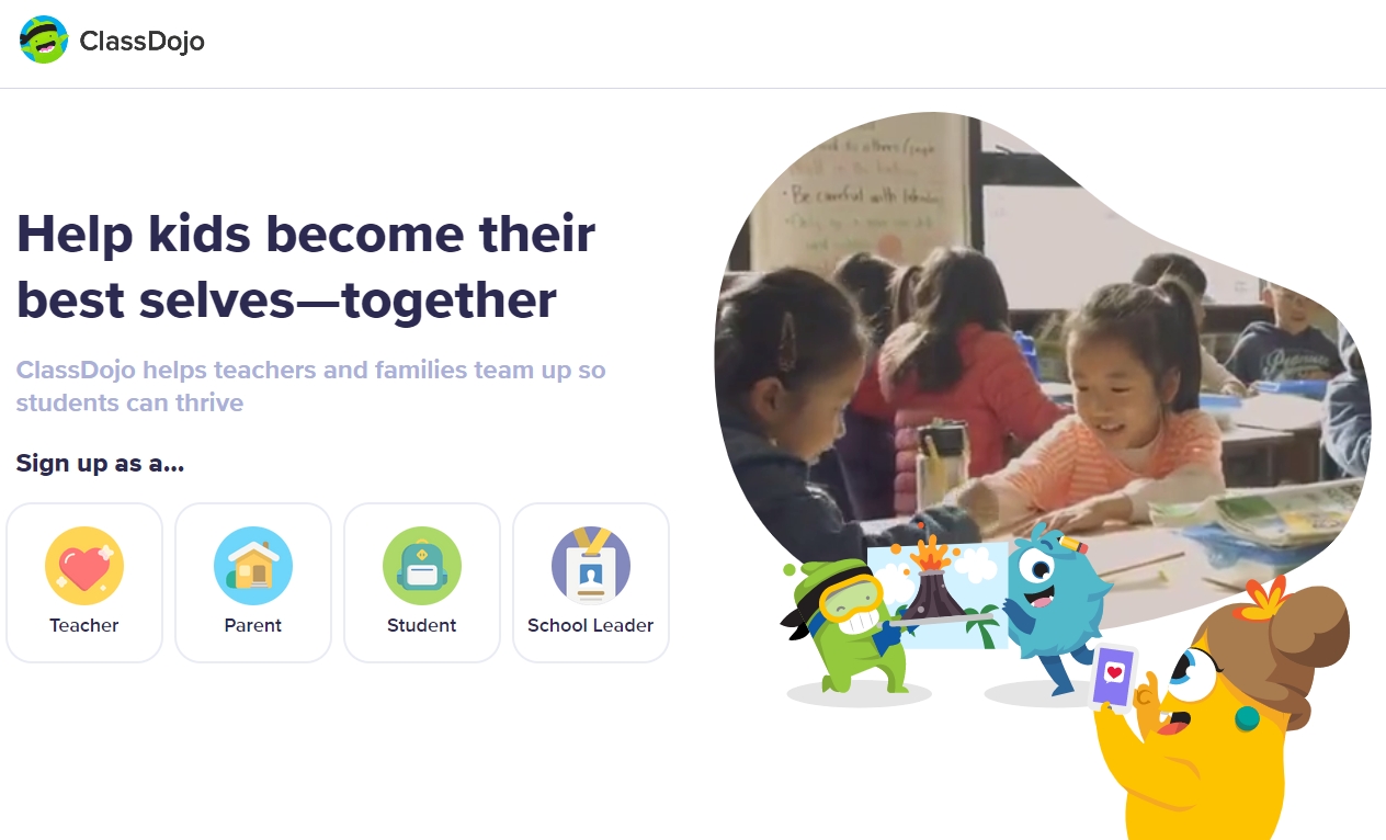 ClassDojo – 數位學習支持平台